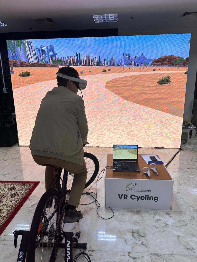 Interactive Cycling Arena - PearlQuest Interactive